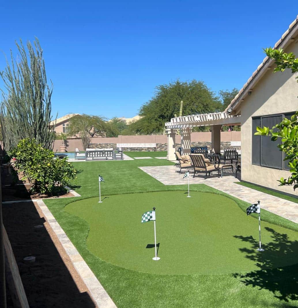 Carefree Artificial Grass Installation | Turf Monsters
